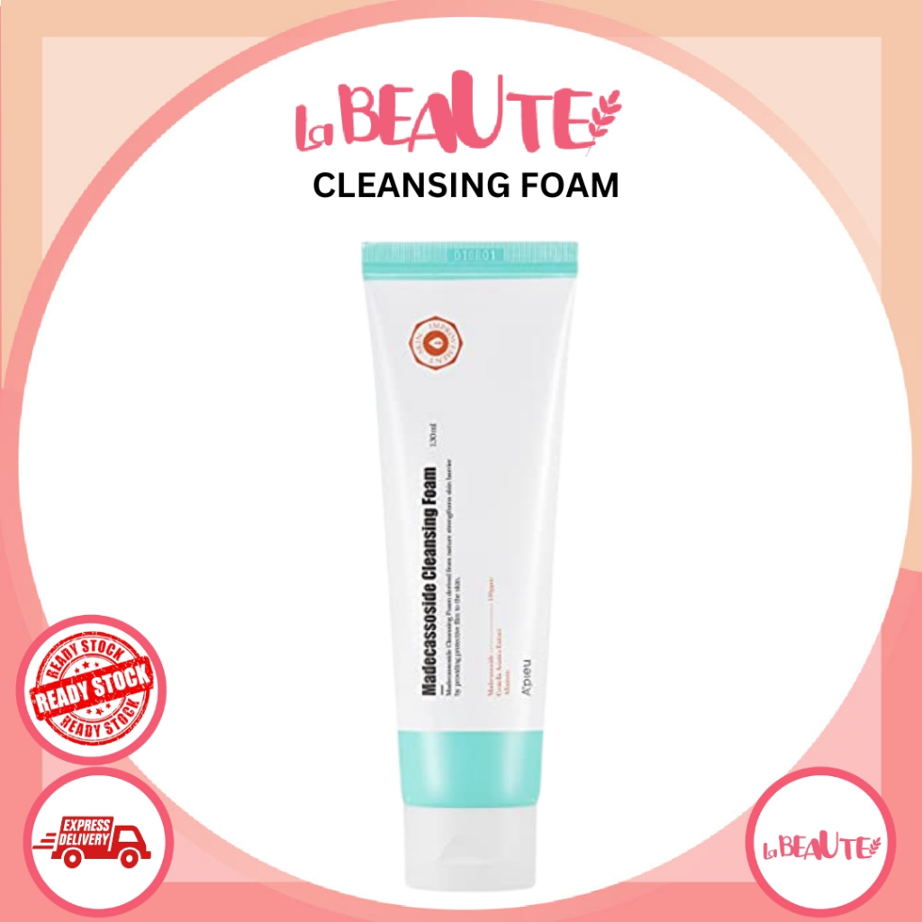 A'pieu Madecassoside (Cream2X/ Cleansing Foam /Ampoule2X ) | Shopee ...