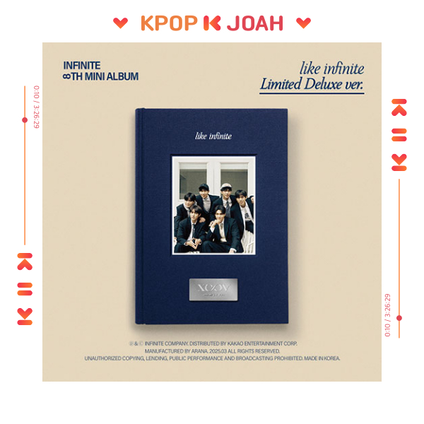 (Limited Deluxe ver.) INFINITE [LIKE INFINITE] 8th Mini Album (7th Mar ...