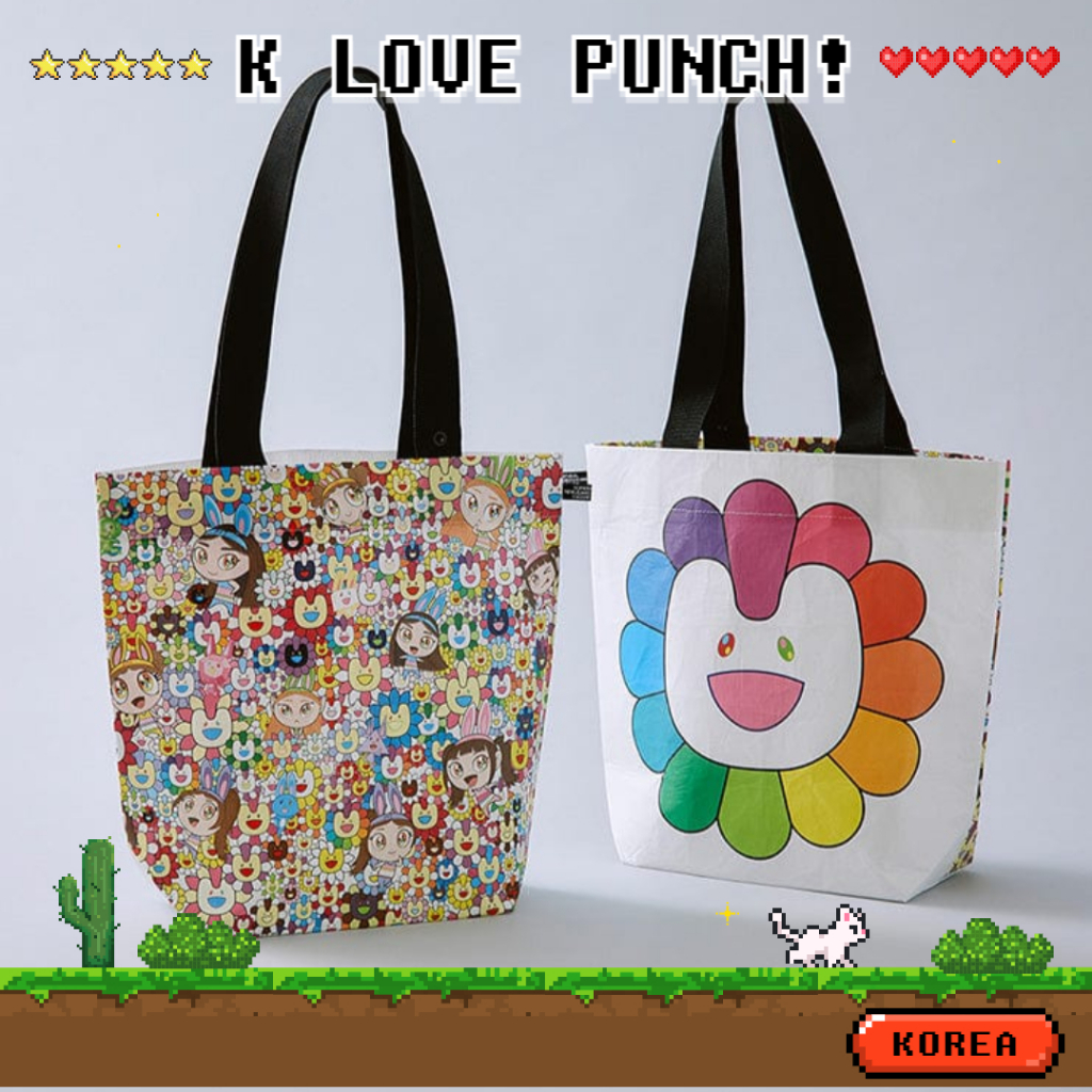 NJZ x Murakami Reusable Bag (2size) / Newjeans Merch | Shopee Philippines