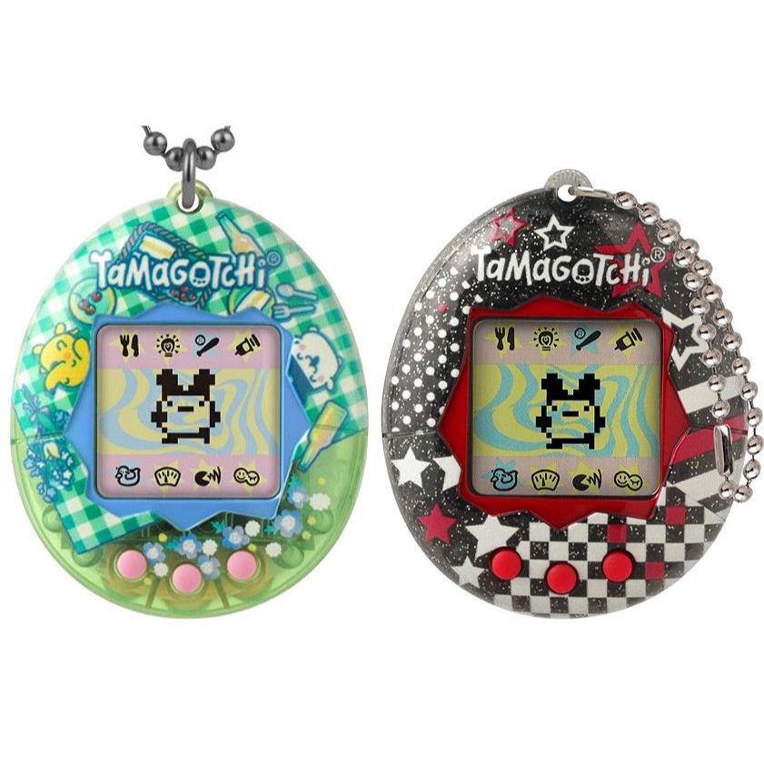 Tamagotchi Bandai Digivice Virtual Pet Digipet Gen 2. Green Tama picnic ...