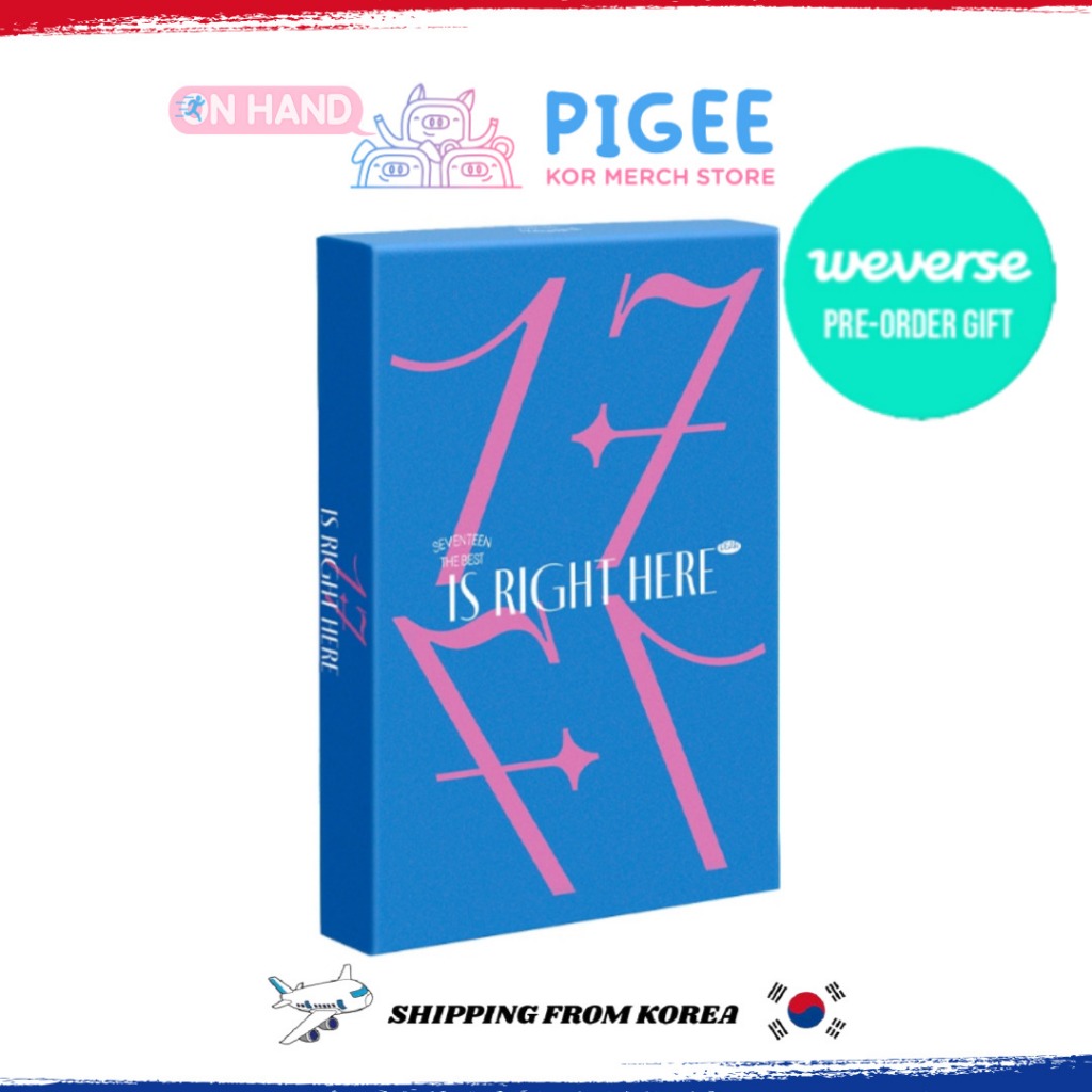 [POB] SEVENTEEN - [ 17 IS RIGHT HERE ] BEST Album (DEAR Ver.) 13SET | Shopee Philippines