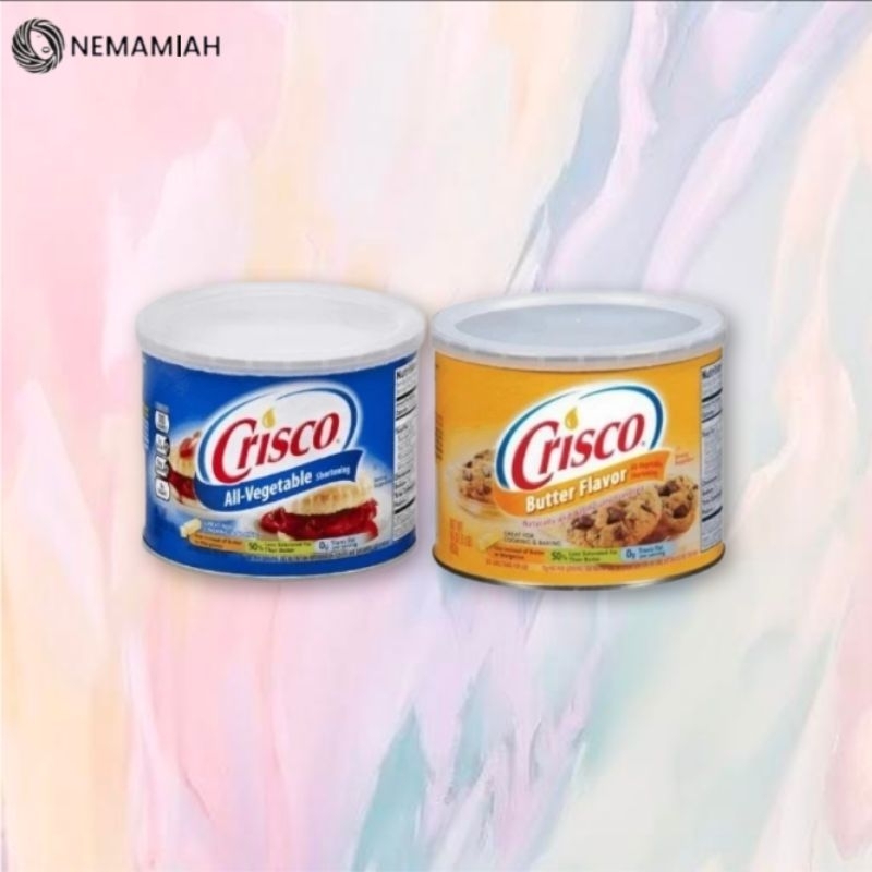 *Crisco All Vegetable Shortening Original and Butter Flavor 453g ...