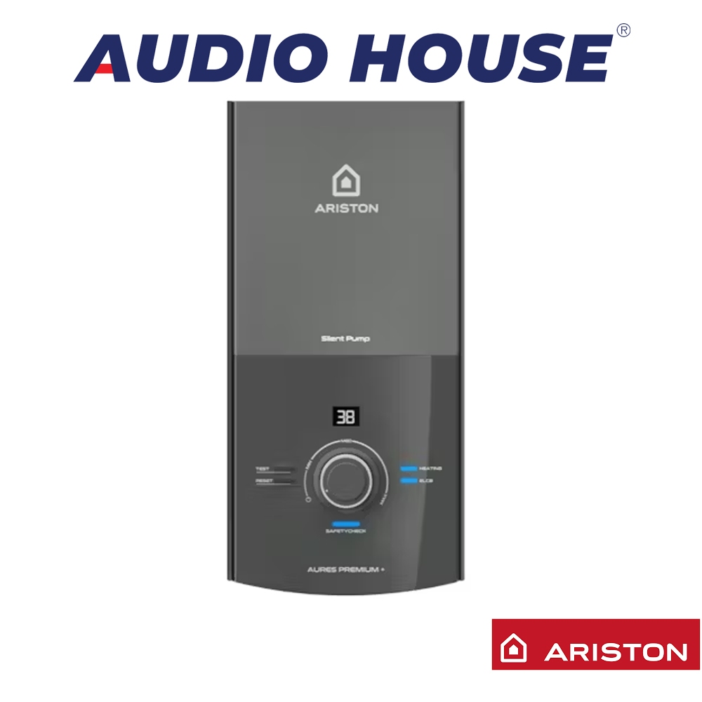 ARISTON AURES PREMIUM+ 3.3P RS INSTANT WATER HEATER WITH RAIN SHOWER ...