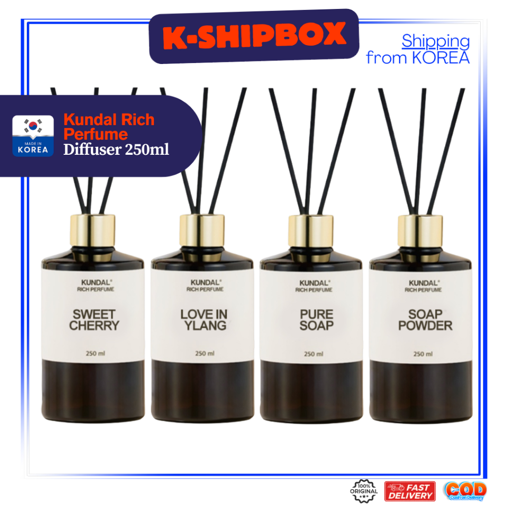 [Kundal] Rich Perfume Diffuser 250ml | Soft Powder, Sweet Cherry, Pure ...