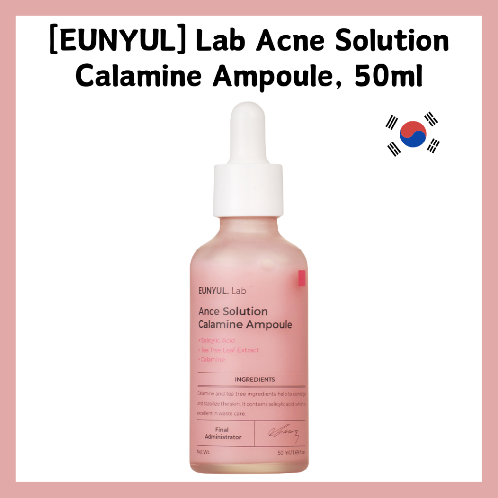 [EUNYUL] Lab Acne Solution Calamine Ampoule, 50ml | Shopee Philippines
