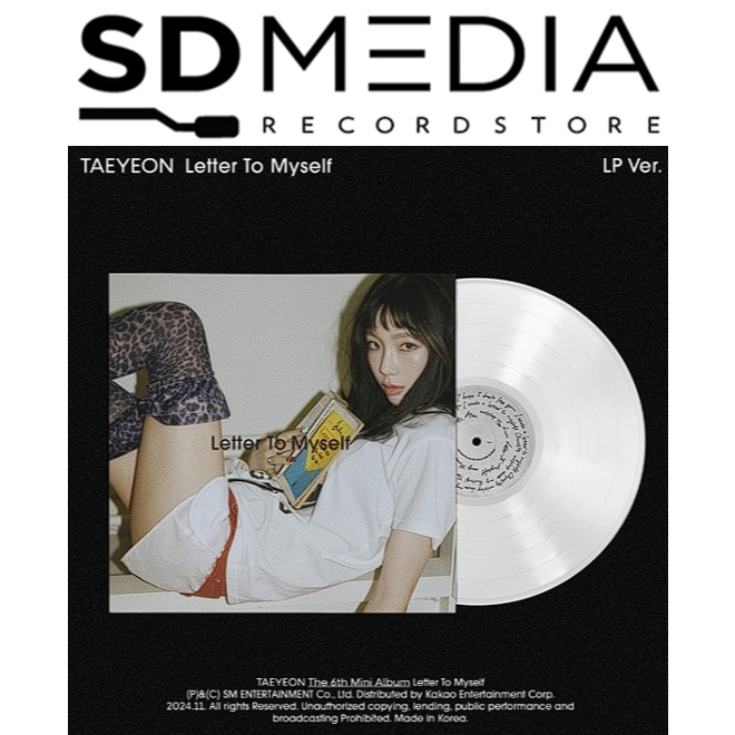 TAEYEON 6th Mini Album - ﻿Letter To Myself ﻿﻿﻿﻿(LP VER) | Shopee Philippines