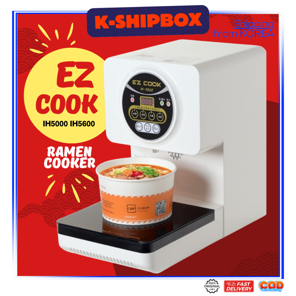EZ COOK Ramen Cooker IH5000/IH5600/Can7000h - Instant Noodle Maker ...
