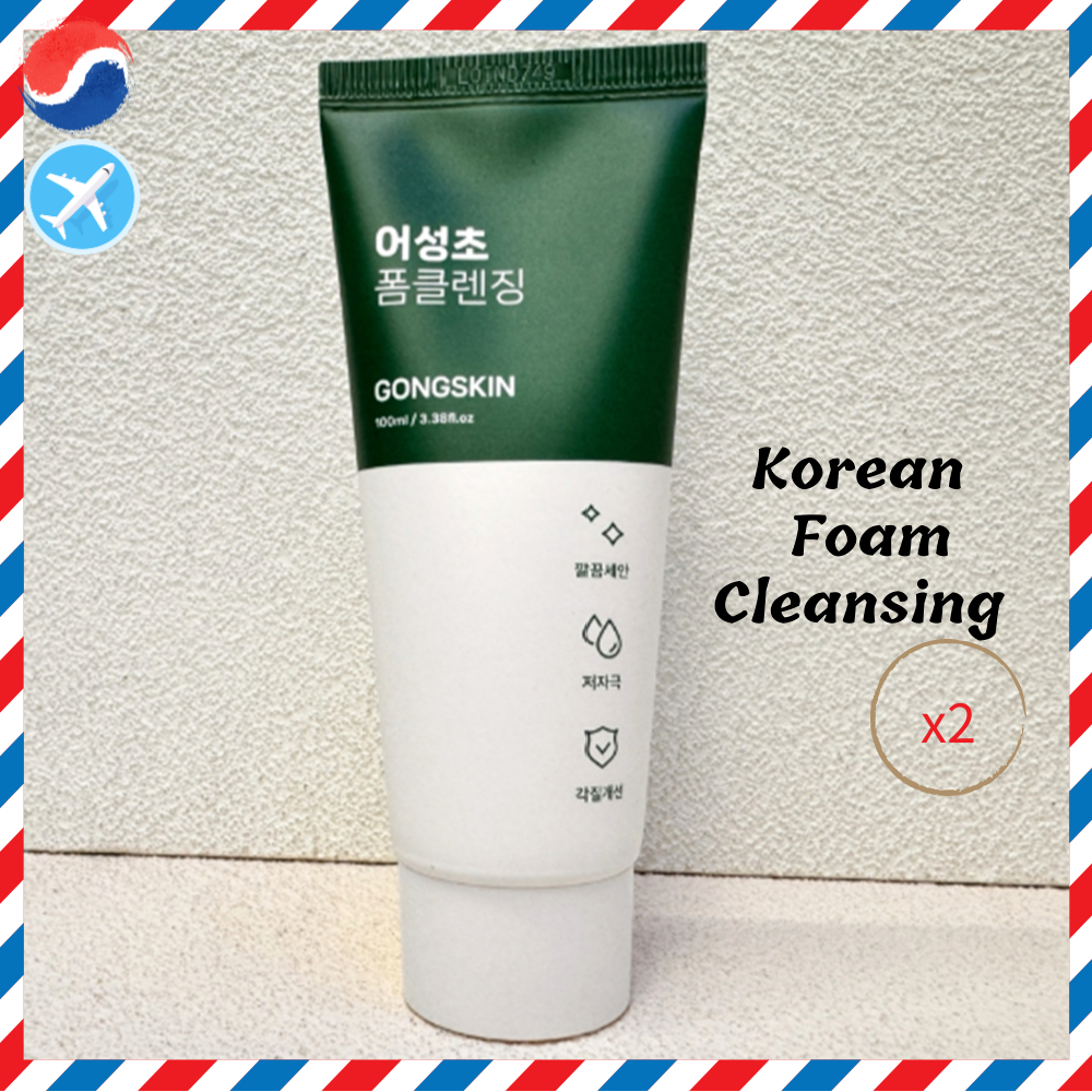 1+1 [Gong Skin] Eoseongcho Foam Cleansing 100ml+100ml | Shopee Philippines