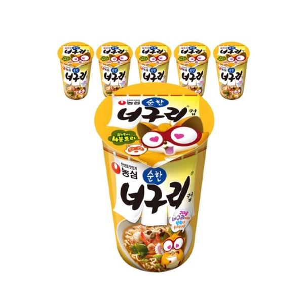 [Nongshim]Korean Neoguri Mild Cup Ramen | Cup Ramyun l Made in Korea ...