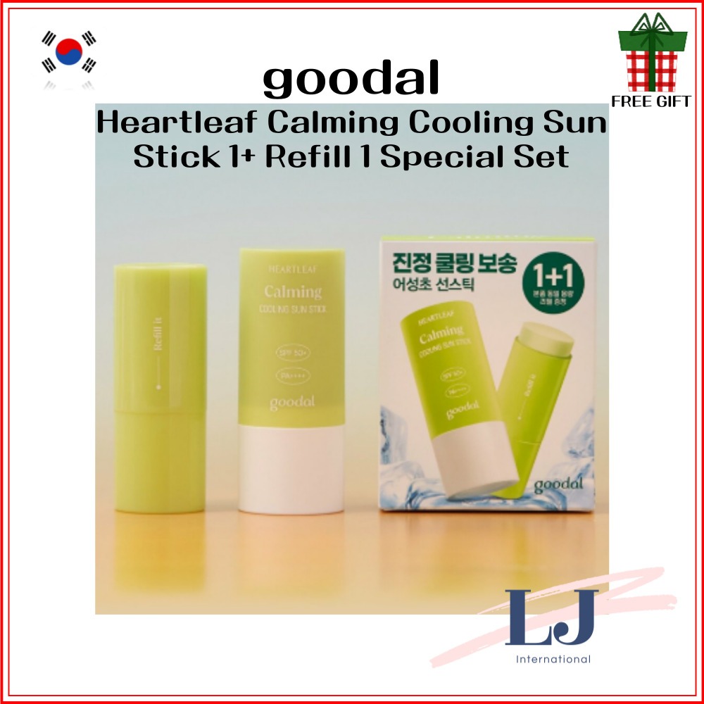 goodal Heartleaf Calming Cooling Sun Stick 1+ Refill 1 Special Set ...