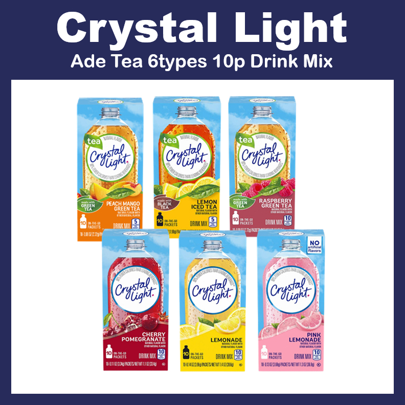 [Crystal Light] Crystal Light Ade 6types 10p Drink Mix Low Calorie ...