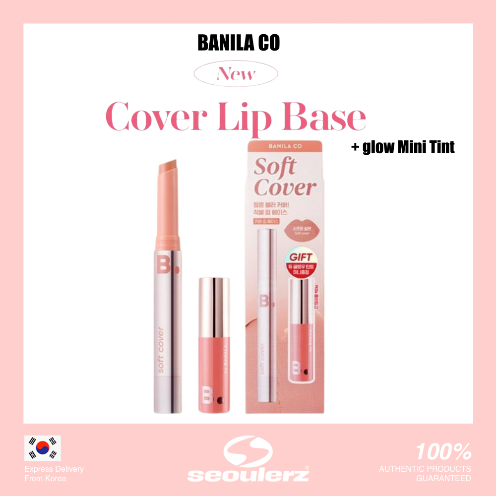 [BANILA CO] Cover Lip Base 4 colors + glow Mini Tint | Shopee Philippines