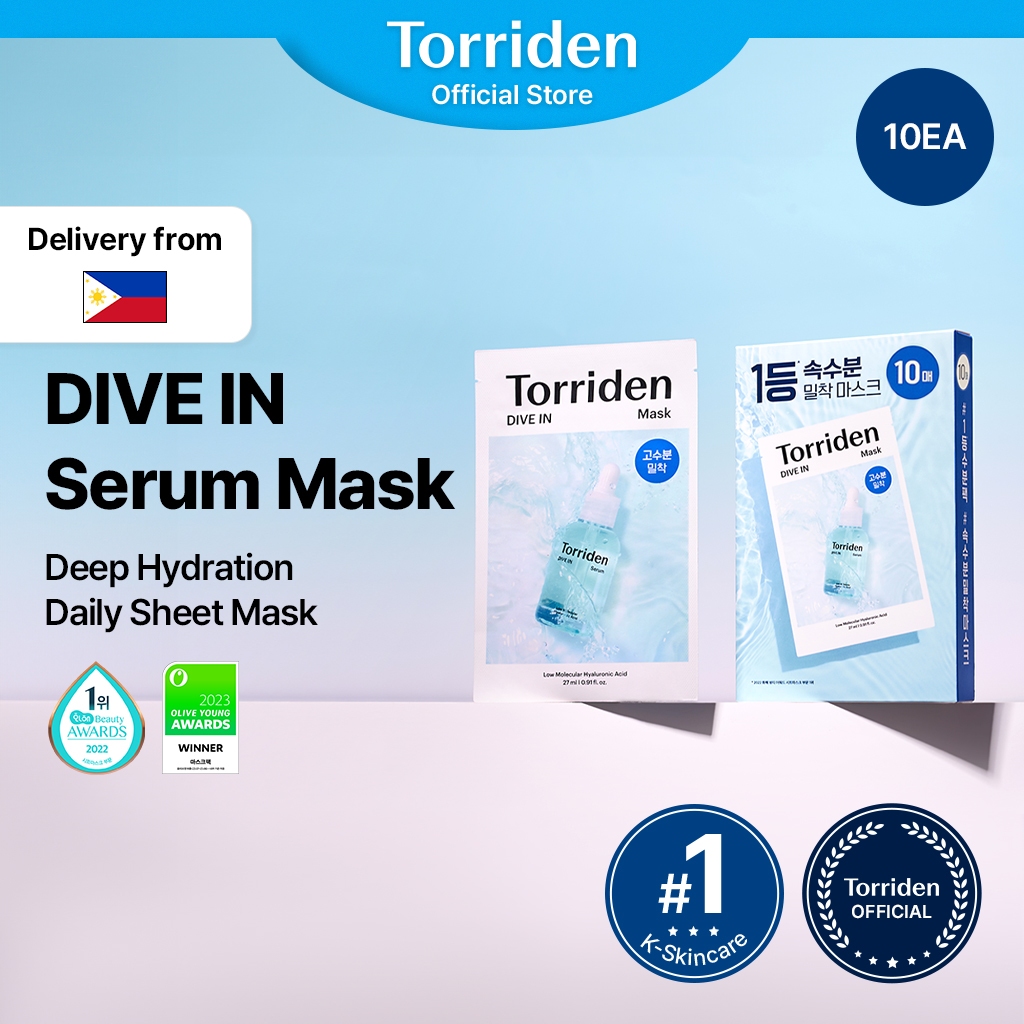 [Torriden Official] DIVE IN Low Molecular Hyaluronic Acid Facial Serum ...