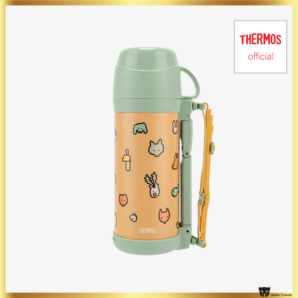 Thermos x Zero per Zero Strong Cup Type Vacuum Insulation Thermos 1L | Shopee Philippines