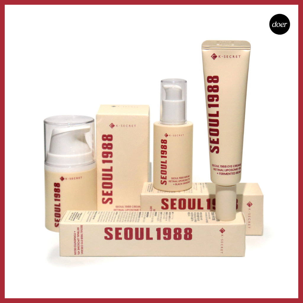 [K-SECRET] SEOUL 1988 Serum : Retinal Liposome 2% + Black Ginseng [30ml ...