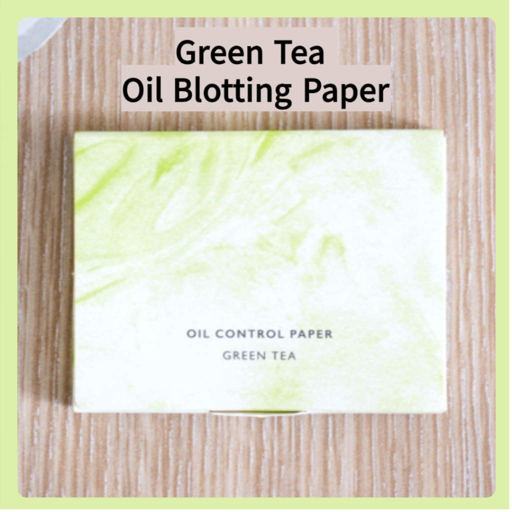 Green Tea Oil Blotting Paper Oil Control Tissue Type 110 Sheets ...
