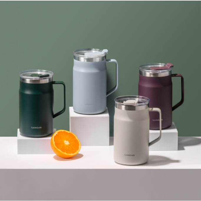 Lock & Lock Renewal Metro Mug 600ML | Shopee Philippines