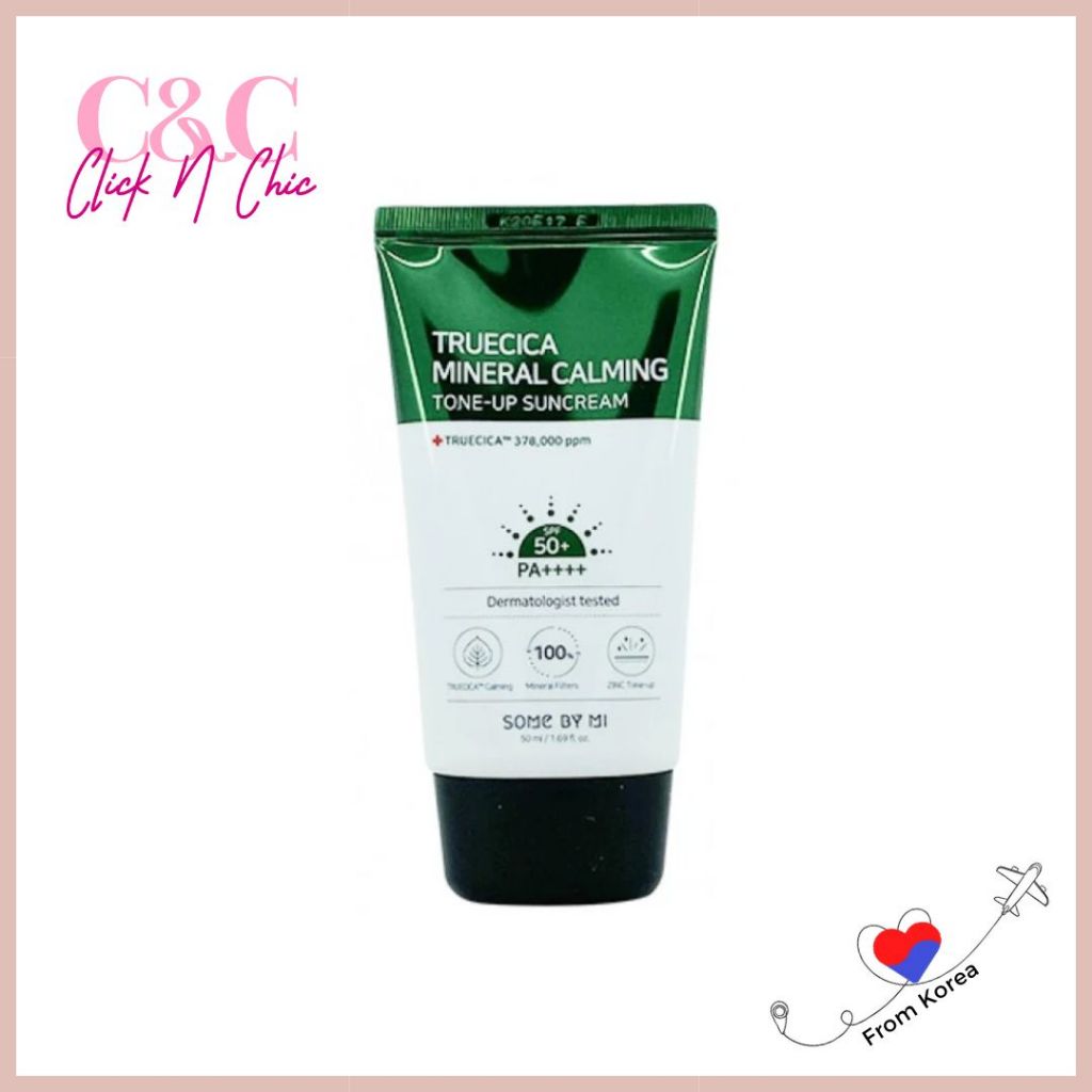 SOMEBYMI Truecica Mineral Calming Tone up Sunscreen SPF 50 PA++++ 50ml ...