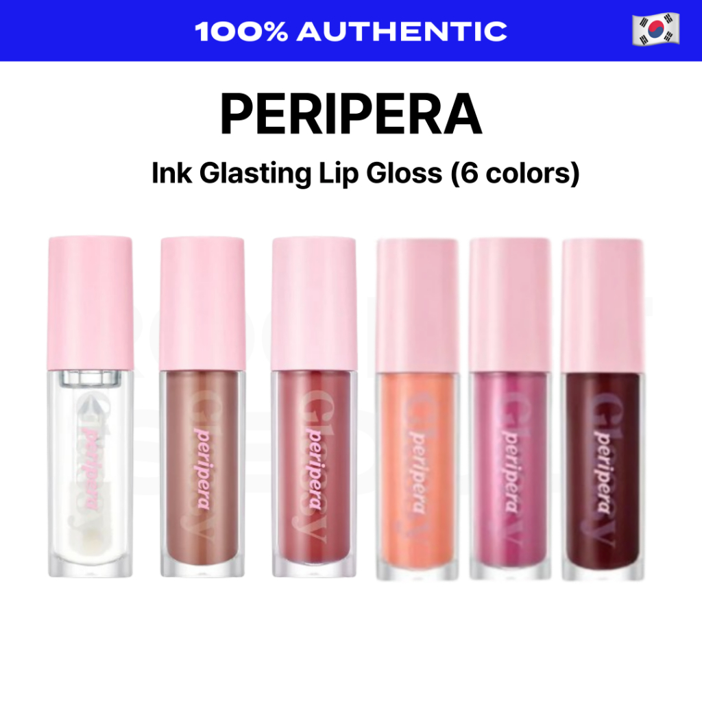 [PERIPERA] Ink Glasting Lip Gloss (6 colors) | Shopee Philippines