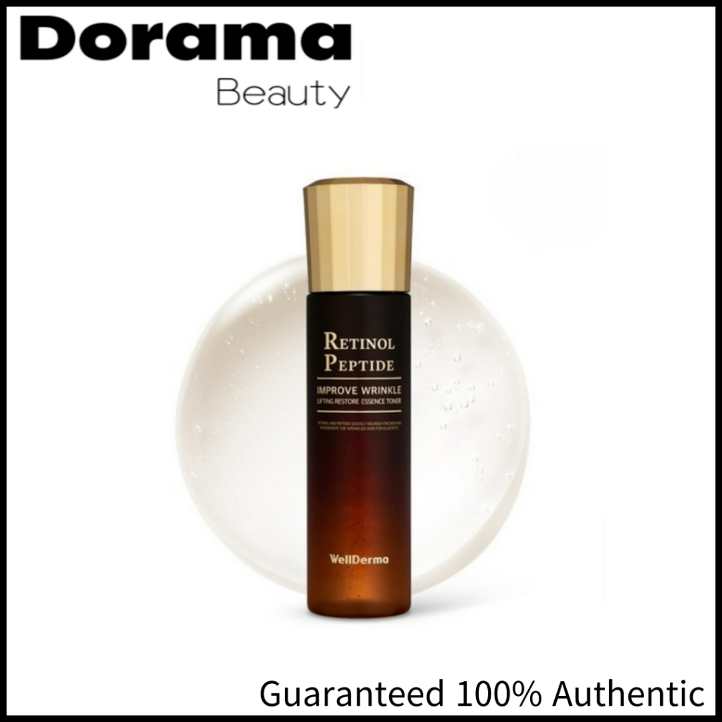 Wellderma Retinol Peptide Improve Wrinkle Lifting Restore Essence Toner ...