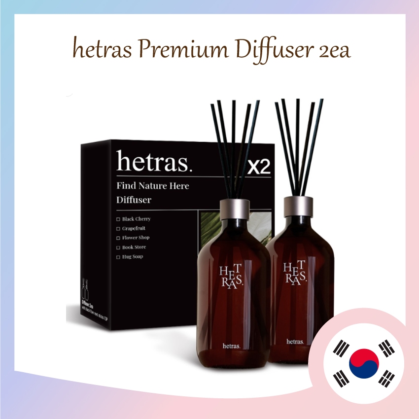 hetras Premium Diffuser 500ml 2ea/ New Scent Daisy Namsan Baby Cotton Romantic Lavender Hotel ...