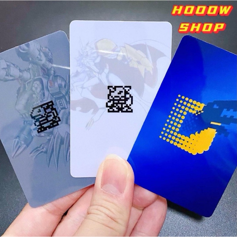 DIGIMON BLUE CARD STICKERS EZ-LINK / NFC CARD / CUSTOMISE STICKERS ...