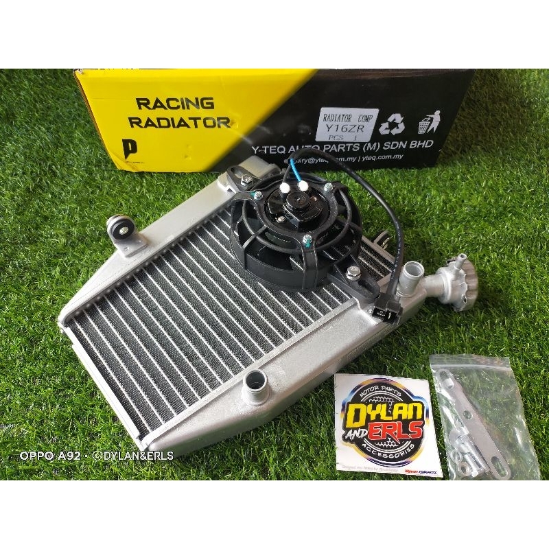 PROTAPER RADIATOR ASSY WITH BLOWER FOR SNIPER 155 | Shopee Philippines