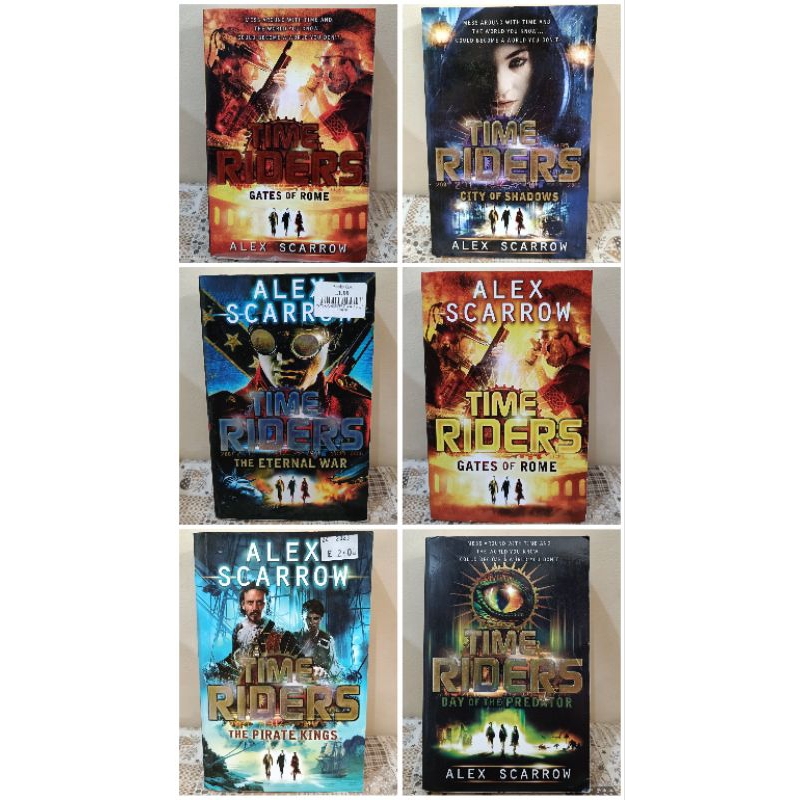 Time Raiders Series by Alex Scarrow (Paperback) | Shopee Philippines
