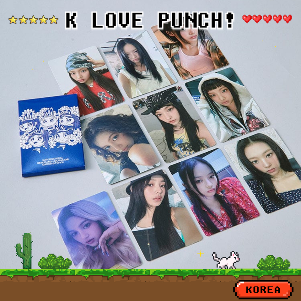 NJZ x Supernatural Photocard Set / Newjeans Merch | Shopee Philippines