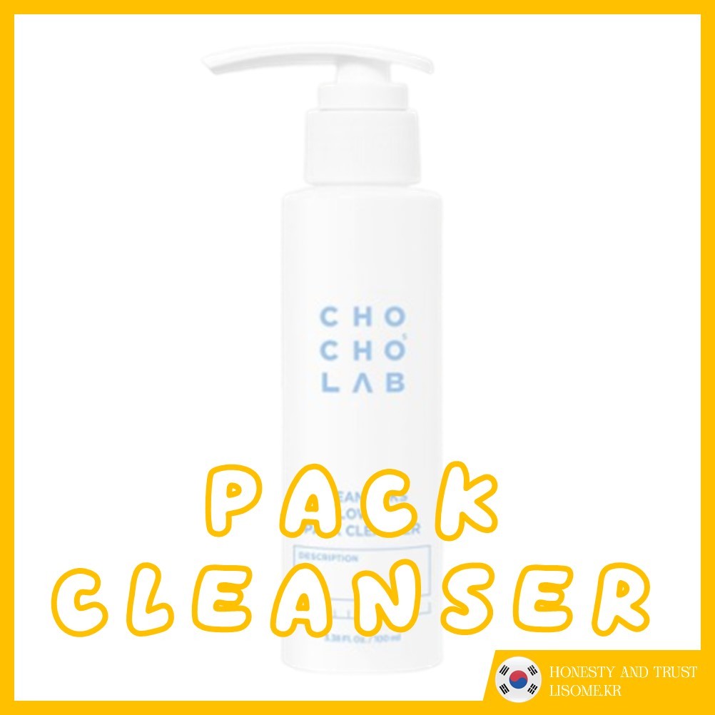 Chochos Lab Clean Tox Radiance Pack Cleanser 100 ml facial face gentle ...