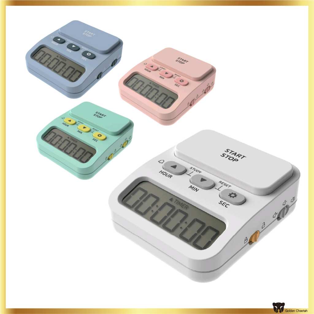 OWC Study Timer Stopwatch Digital Clock 4 colors | Shopee Philippines