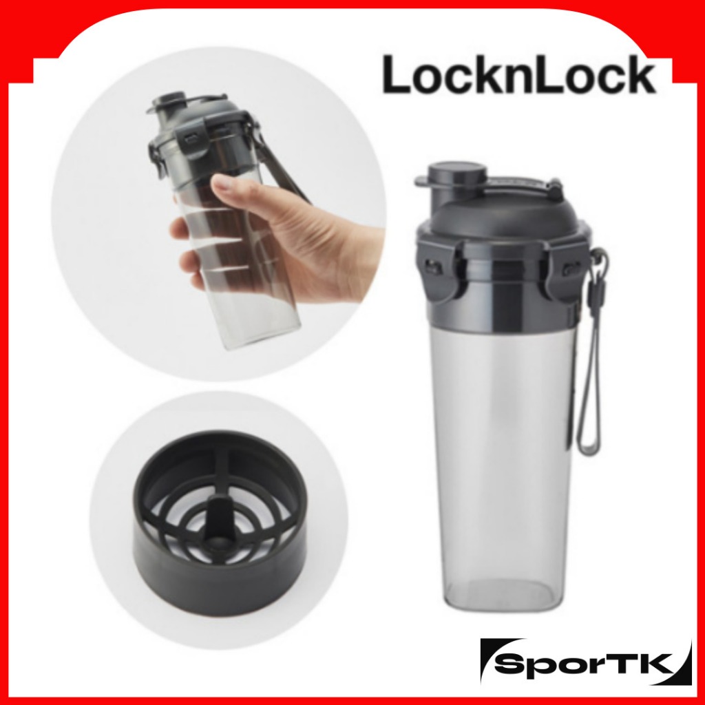 LocknLock Shaker Bottle 450ml/680ml Gym Protein Shake | Shopee Philippines