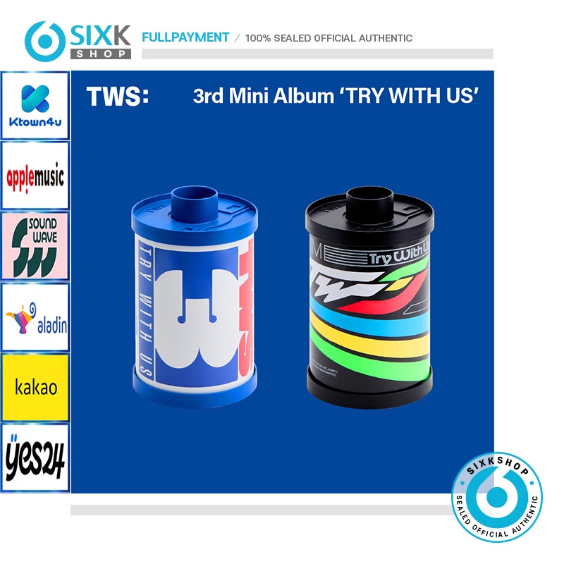 POB TWS 3rd Mini Album ‘TRY WITH US’ | Shopee Philippines
