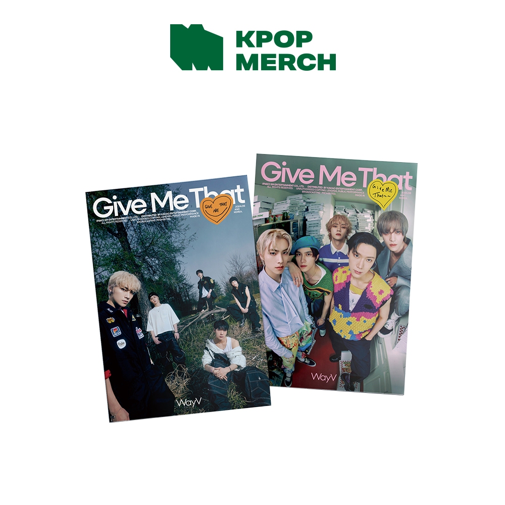 WayV - 5th Mini Album [ Give Me That ]_Photobook ver | Shopee Philippines