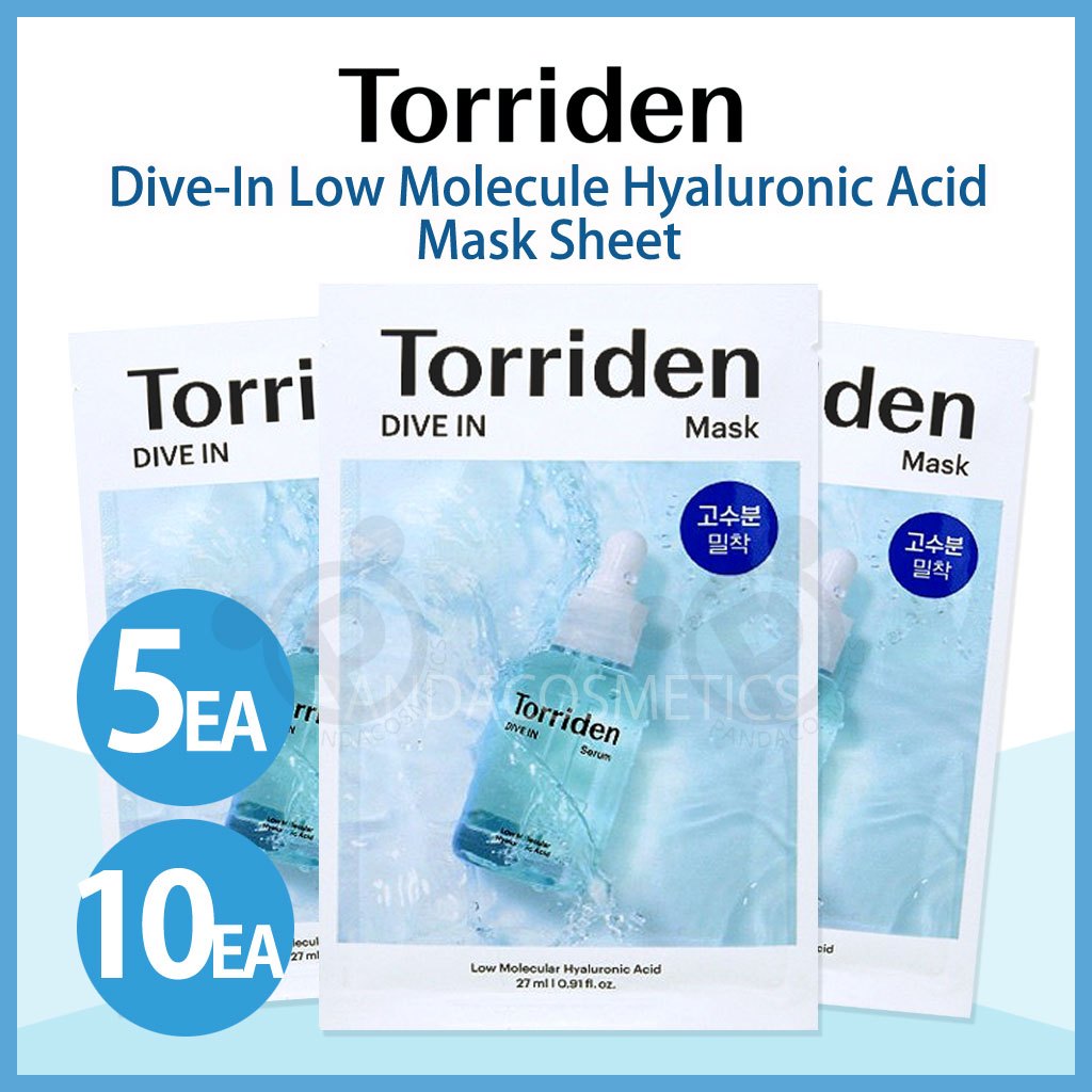 [Torriden] Torriden Dive-In Low Molecule Hyaluronic Acid Mask Sheet ...