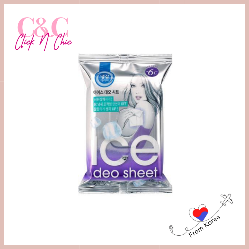 Naenggam Therapy ICE Deo Sheet (15 Sheets) | Shopee Philippines