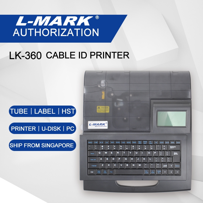 L-MARK[ LK-360] High Speed Technical Cable ID Tube Printer Fast LK-360 ...