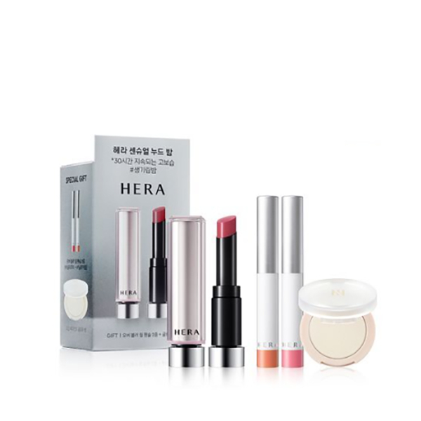 [Limited plan] Hera Sensual Nude Balm 3.5g (+ 2 lip pencils, Glow Balm ...