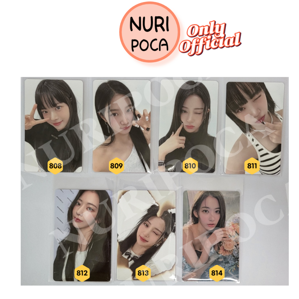 LE SSERAFIM LESSERAFIM Official Photocard POB | Shopee Philippines