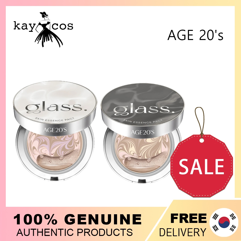 [Age 20's] Glass Skin Essence Pact 12.5g Age 20 Perfect Glow Cushion ...