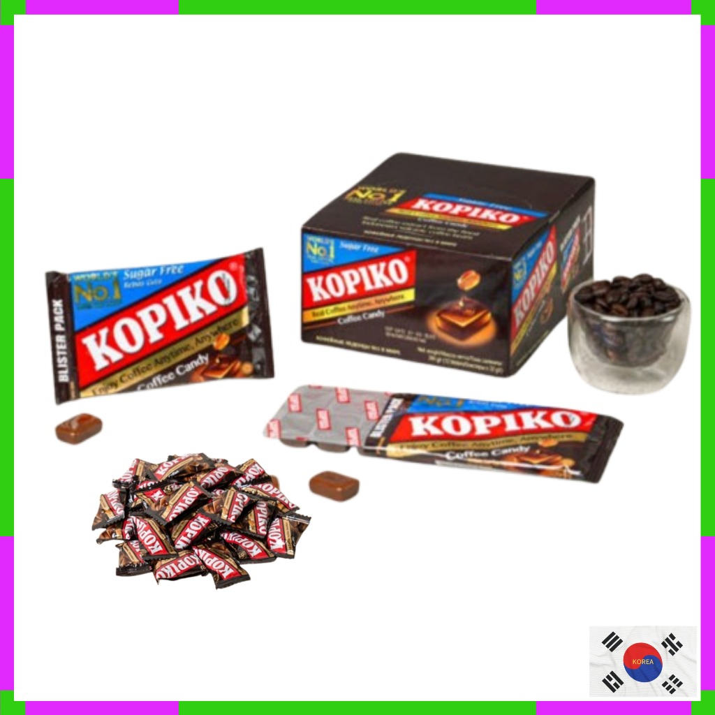 Mayora Kopiko Coffee Candy 32g x 12 pieces/100g - Sugar-Free Candy ...