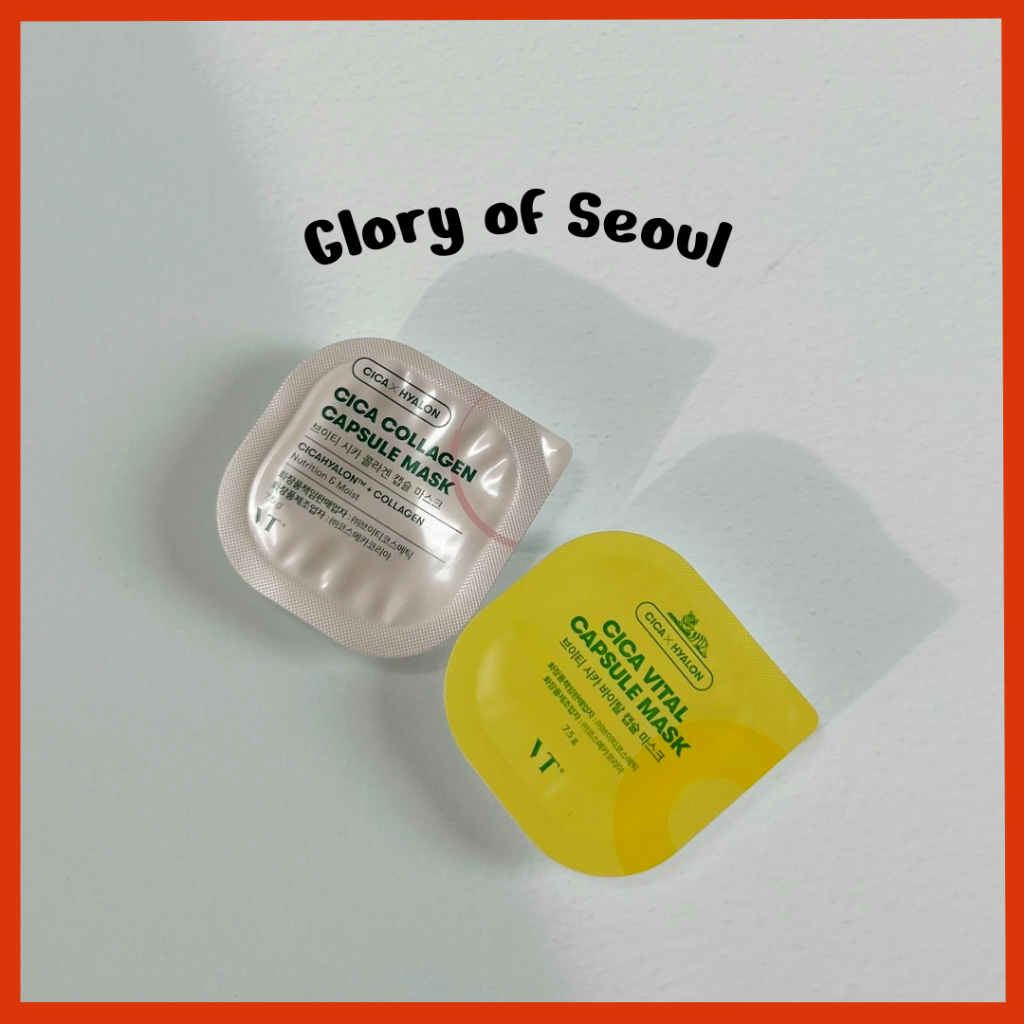 VT Cosmetics CICA Collagen Capsule Mask/ CICA Vital Capsule Mask/Super ...
