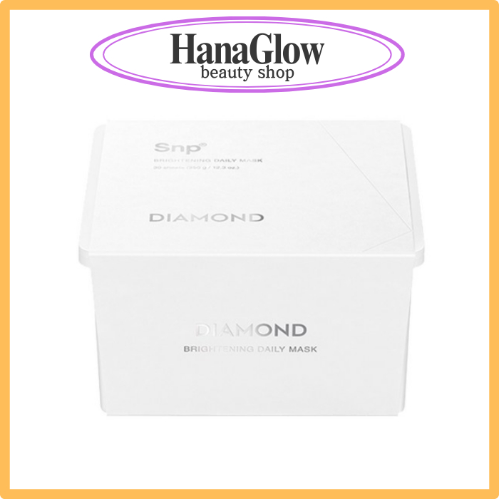 SNP Diamond Brightening Daily Mask 350g (30 sheets) | Shopee Philippines