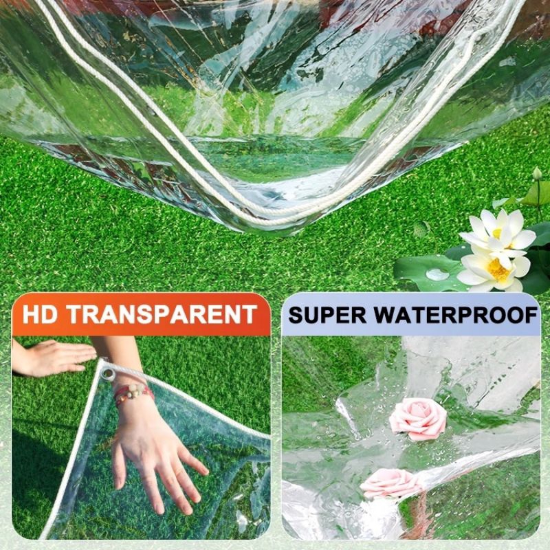 3ft x 22ft EXACT SIZE TRANSPARENT CLEAR TRAPAL (MACHINE HEAT PRESS ...