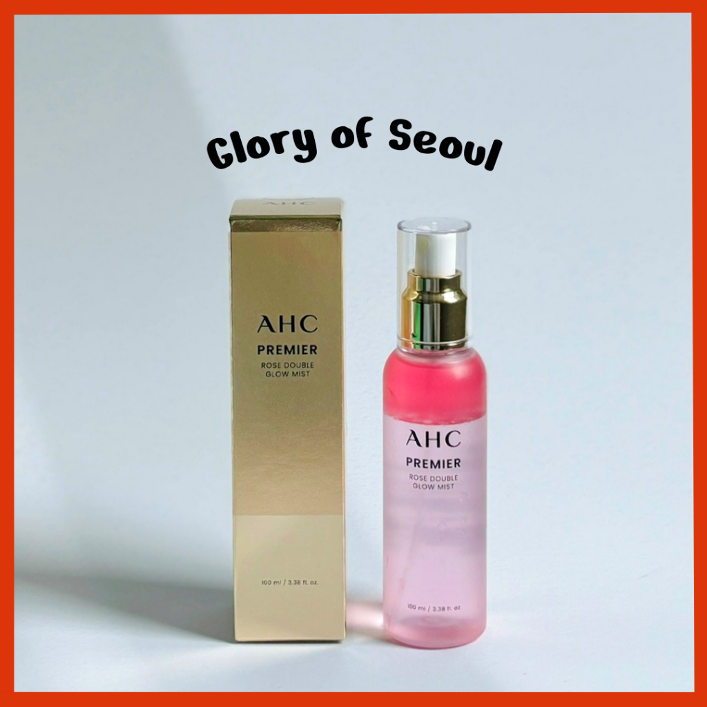 AHC Premier Rose Double Glow Mist 100 ml | Shopee Philippines