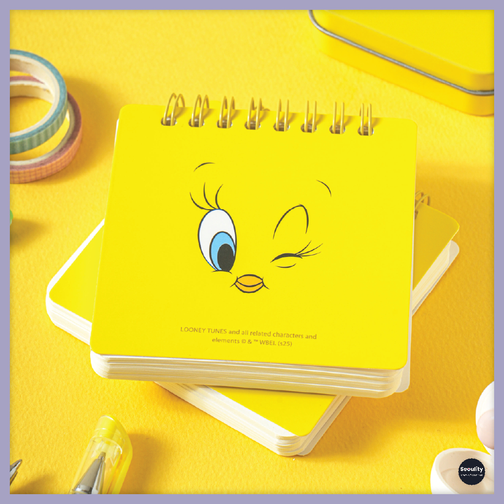 [Daiso Korea] Tweety Mini Memo Pad｜Pocket Notebook｜Cute Korean ...
