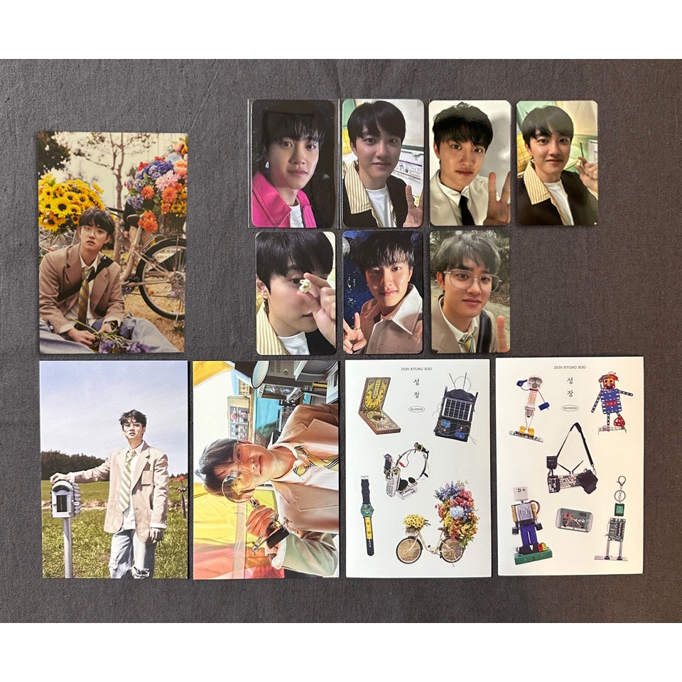 DOH KYUNG SOO D.O. EXO 3RD MINI ALBUM BLOSSOM Official Photocard BDM Aladin POB | Shopee Philippines