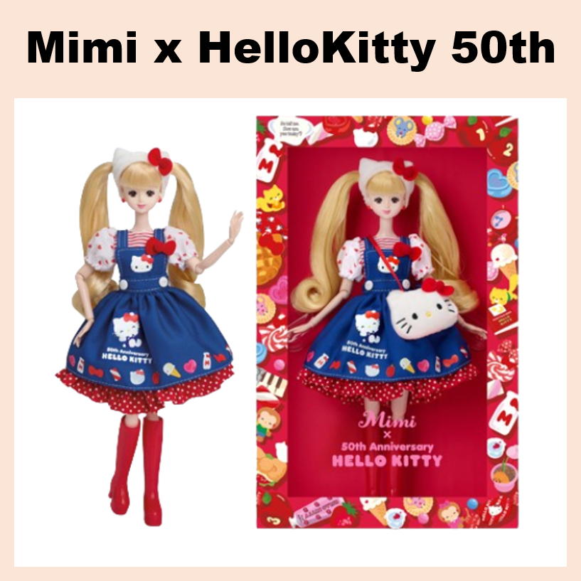 MIMI World Hellokitty 50th collabollation kitty mimi (Kitty's 50th anniversary) | Shopee Philippines