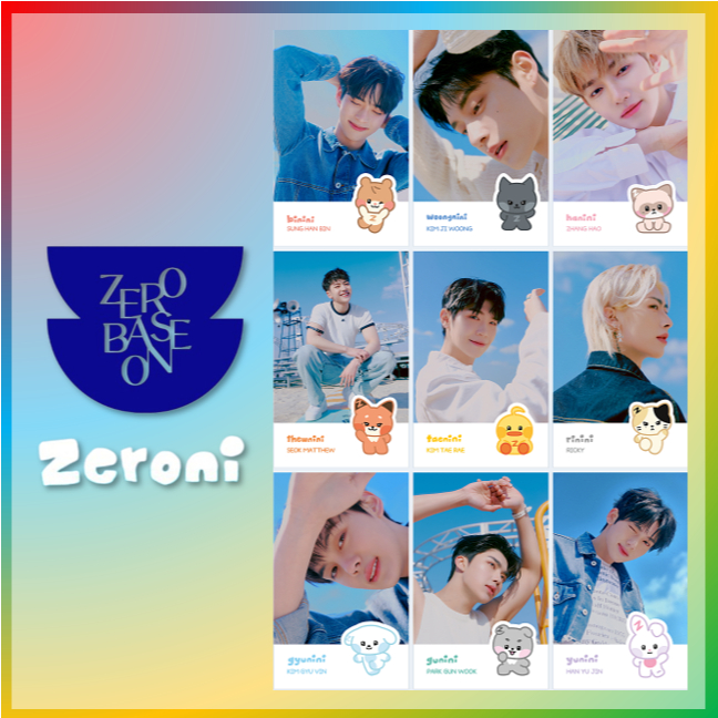 (Ready To Ship)ZEROBASEONE x LINE FRIENDS SQUARE ZERONI | Shopee ...