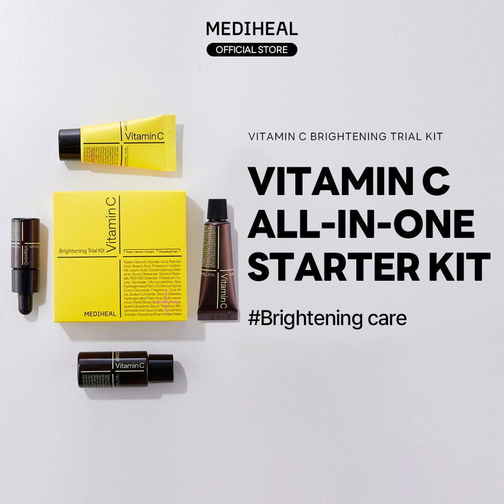 [NEW] MEDIHEAL OFFICIAL Vitamin C Brightening Starter Kit 4ea ...